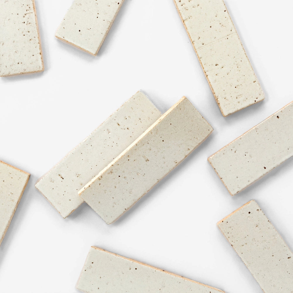 Handcraft Glazed Brick Linen | 2.5x8 | White | Gloss – Alexander James