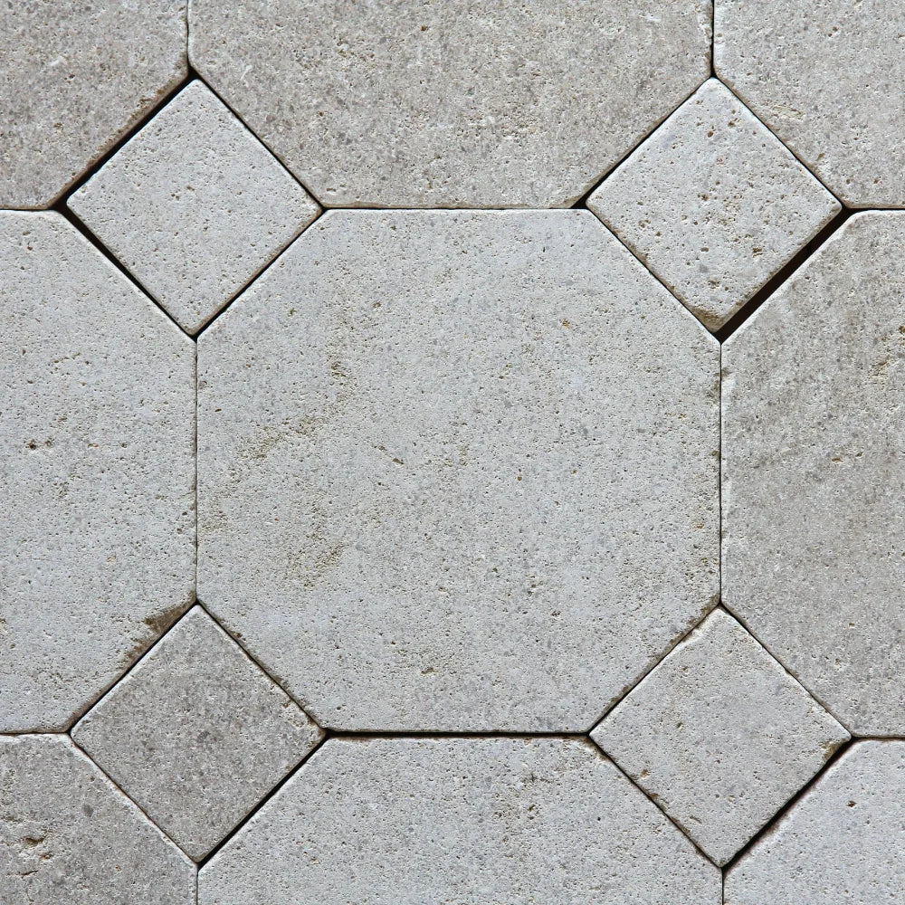 Moroccan Limestone | Octagon | 8x8 | Sahara | Matte – Alexander James