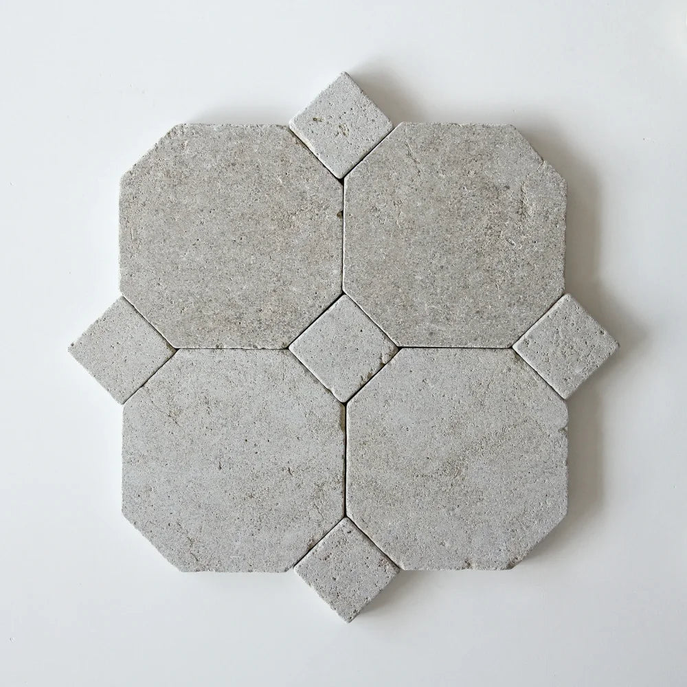 Moroccan Limestone | Octagon | 8x8 | Sahara | Matte – Alexander James